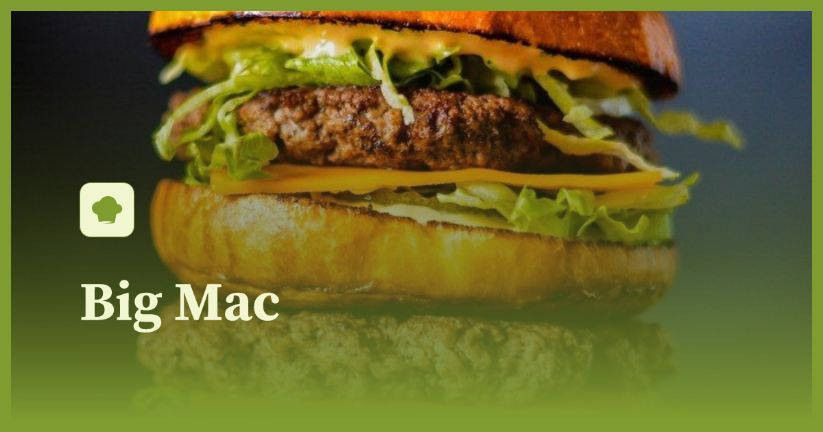Big Mac recipe | littlecook