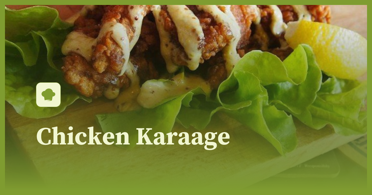 Chicken Karaage recipe | littlecook