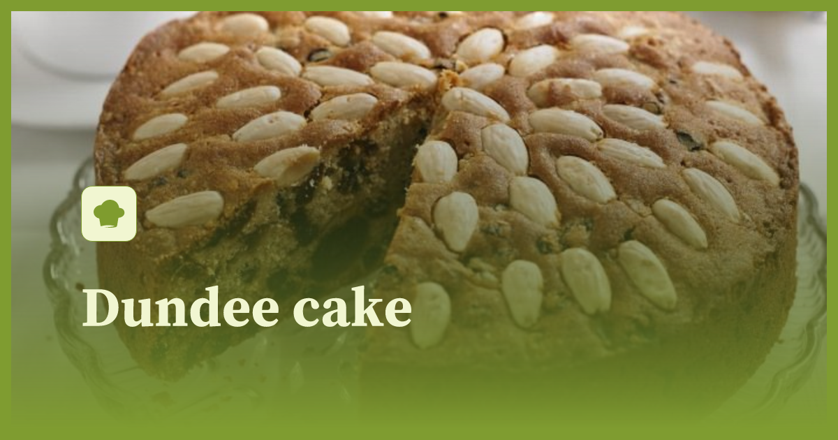 Dundee cake recipe | littlecook