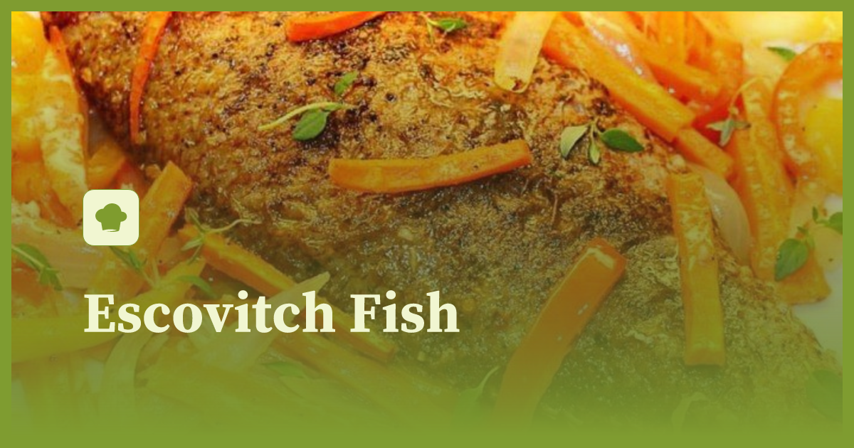 Escovitch Fish recipe | littlecook