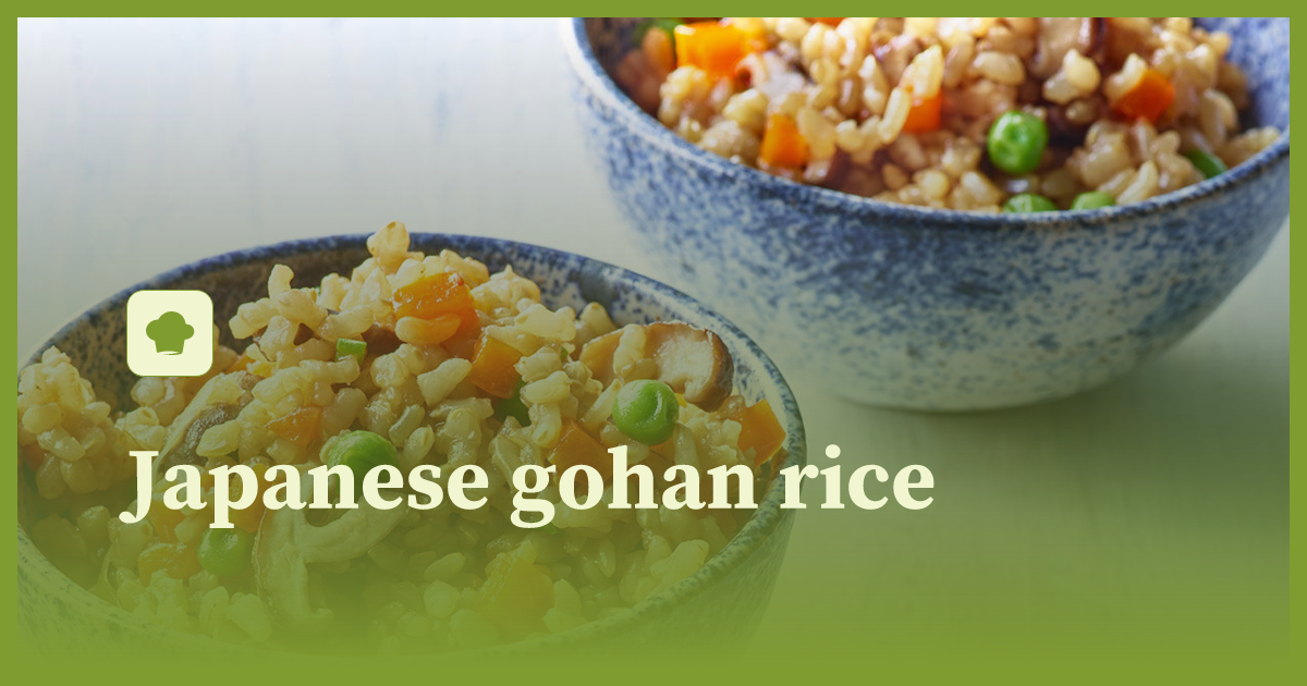 Japanese gohan rice recipe | littlecook