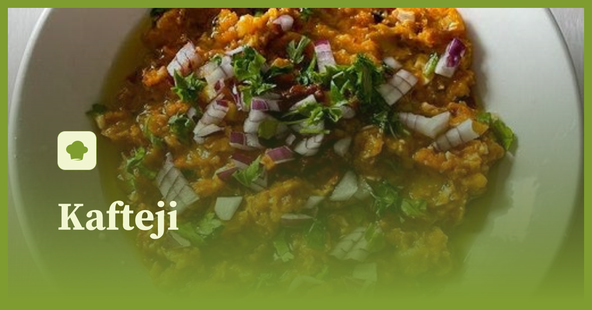 Kafteji recipe | littlecook