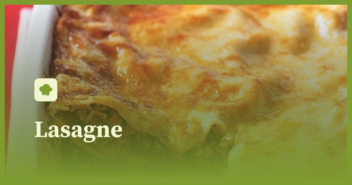 Lasagne recipe | littlecook