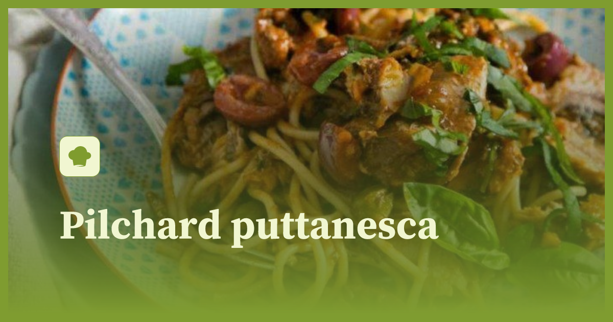 Pilchard puttanesca recipe | littlecook