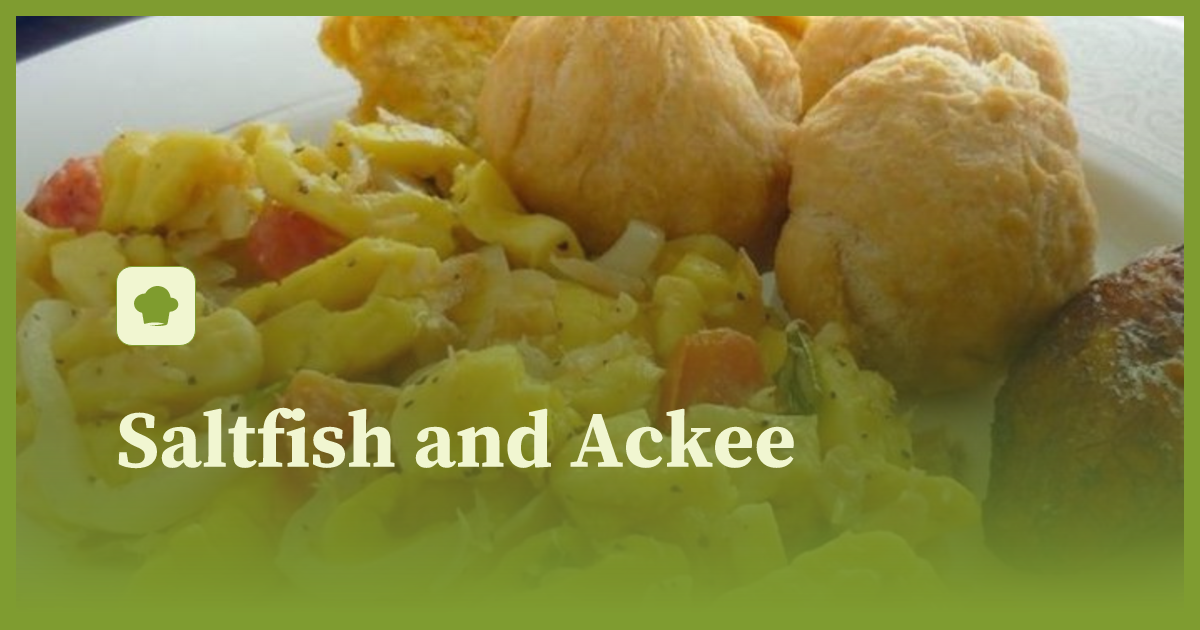 Saltfish and Ackee recipe | littlecook
