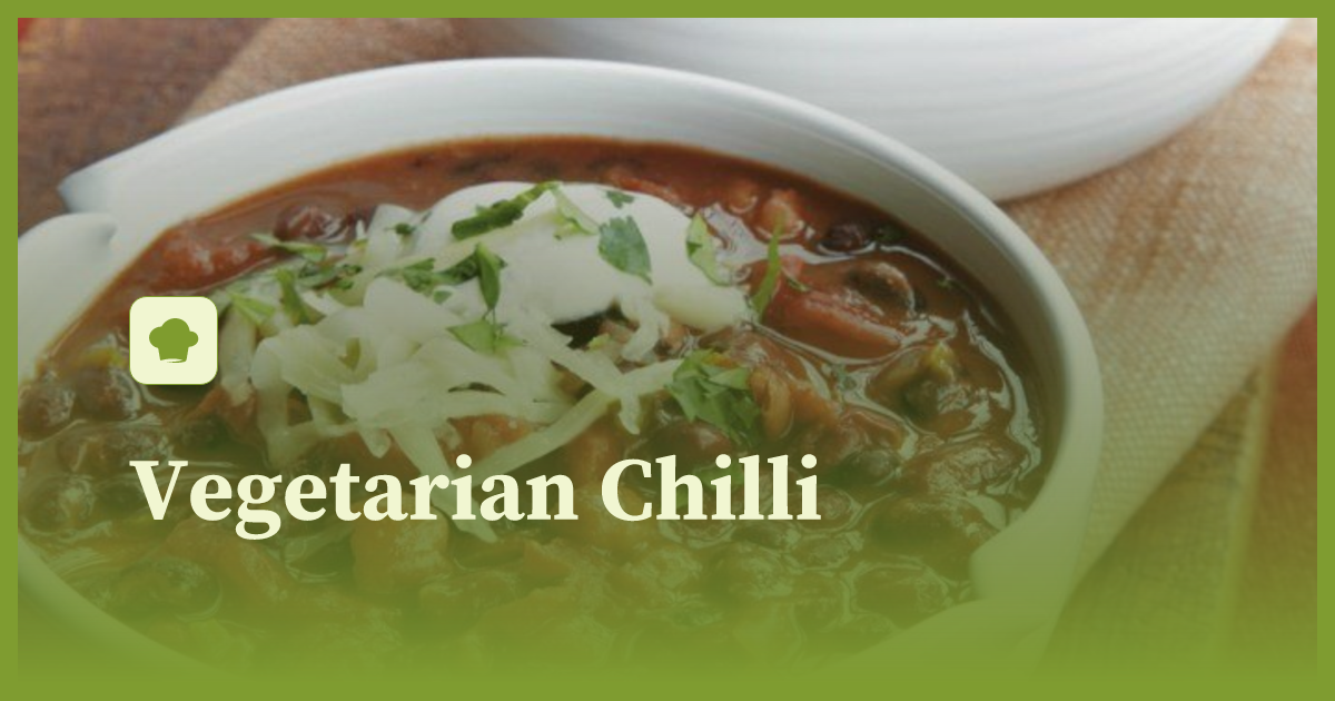 Vegetarian Chilli recipe | littlecook
